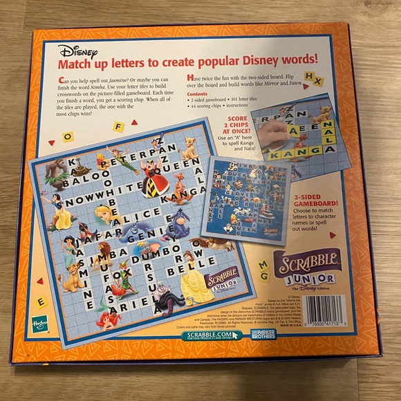 Scrabble | Games | Disney Edition Scrabble Junior | Poshmark
